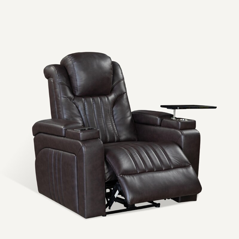 XDT81 Power Home Theater Recliner with Headrest and Wireless Charging ...