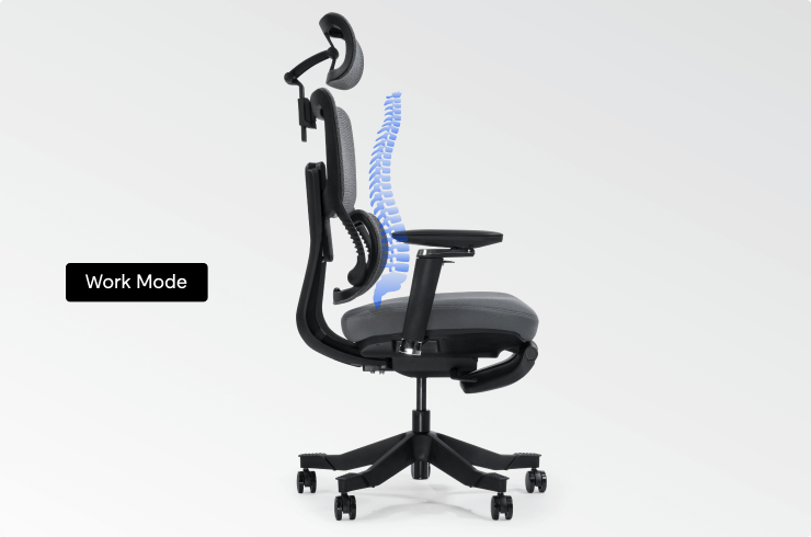 Premium Ergonomic Office Chair with Footrest | Tailored Comfort for ...