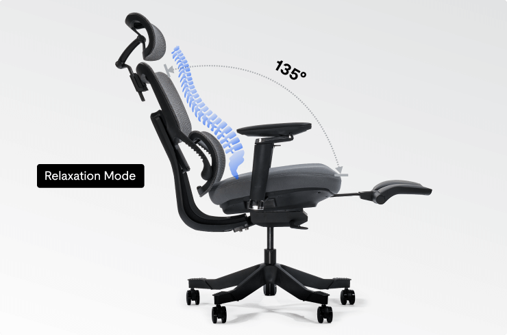 Ergonomic Office Chair | FlexiChair C7 for Improved Posture and ...