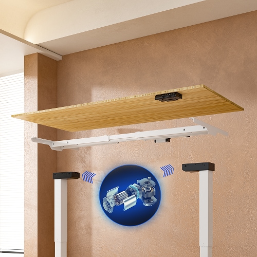 Seiffen Laminated 4-Spliced Standing Desk | Flexispot