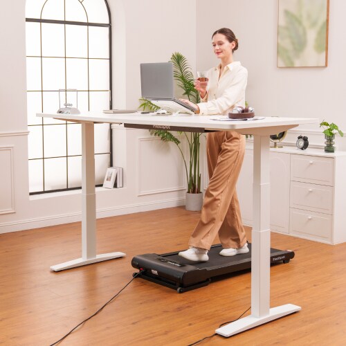Seiffen Laminated 4-Spliced Standing Desk | Flexispot