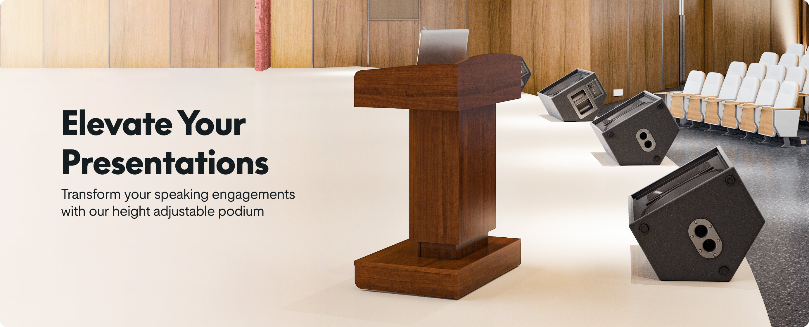 Flexispot EP01 | Electric Height Adjustable Podium | Flexispot