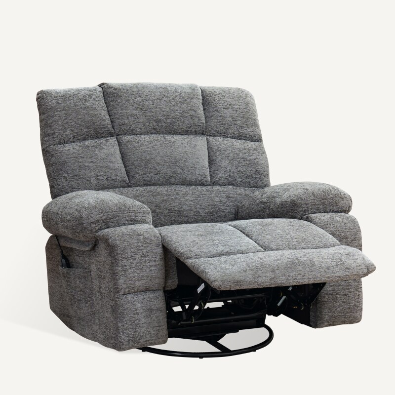 XRC5 Oversized Manual Swivel Rocker Recliner - Modern Recliners ...